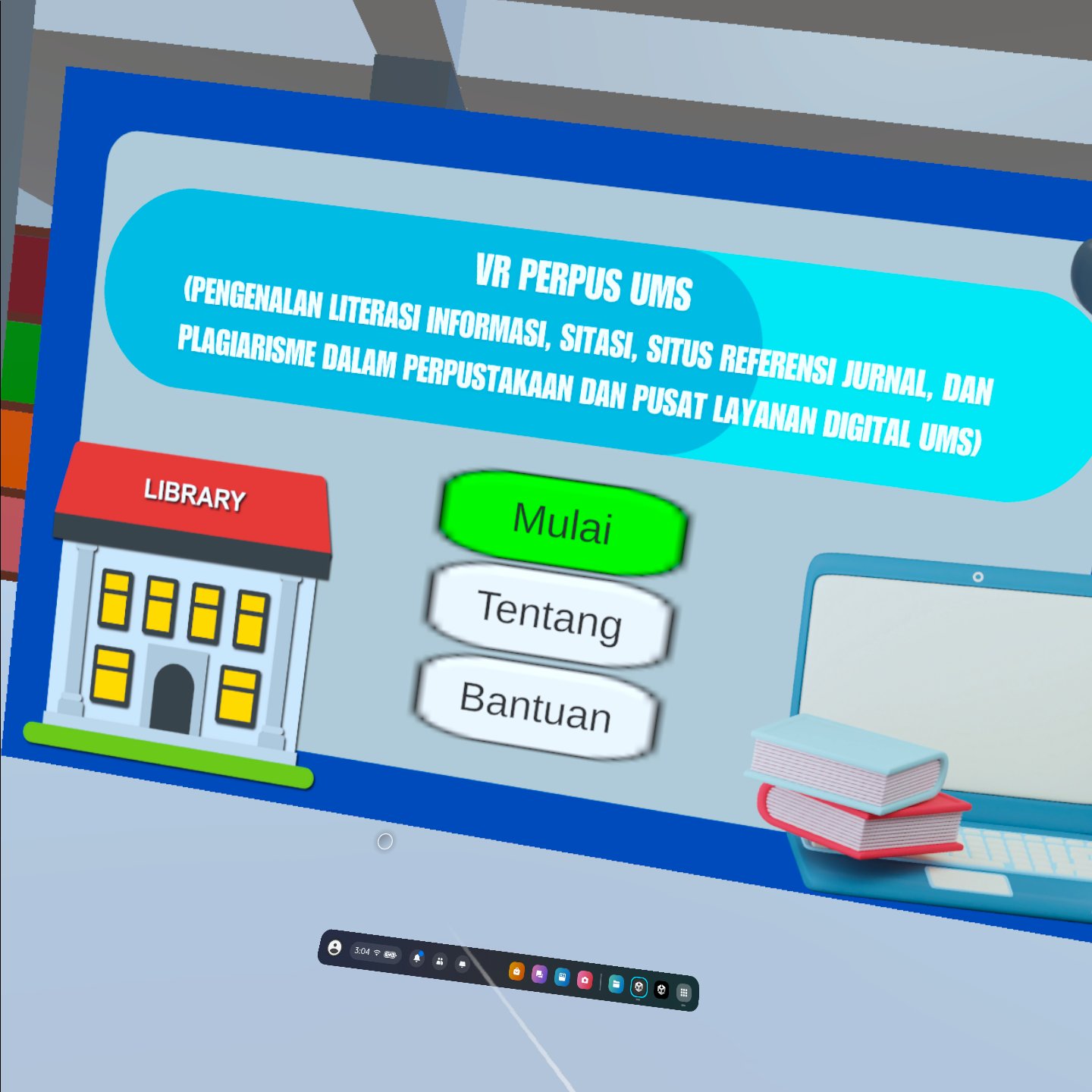 VR PERPUS UMS oleh EKA ARIANTO – PTI FKIP UMS